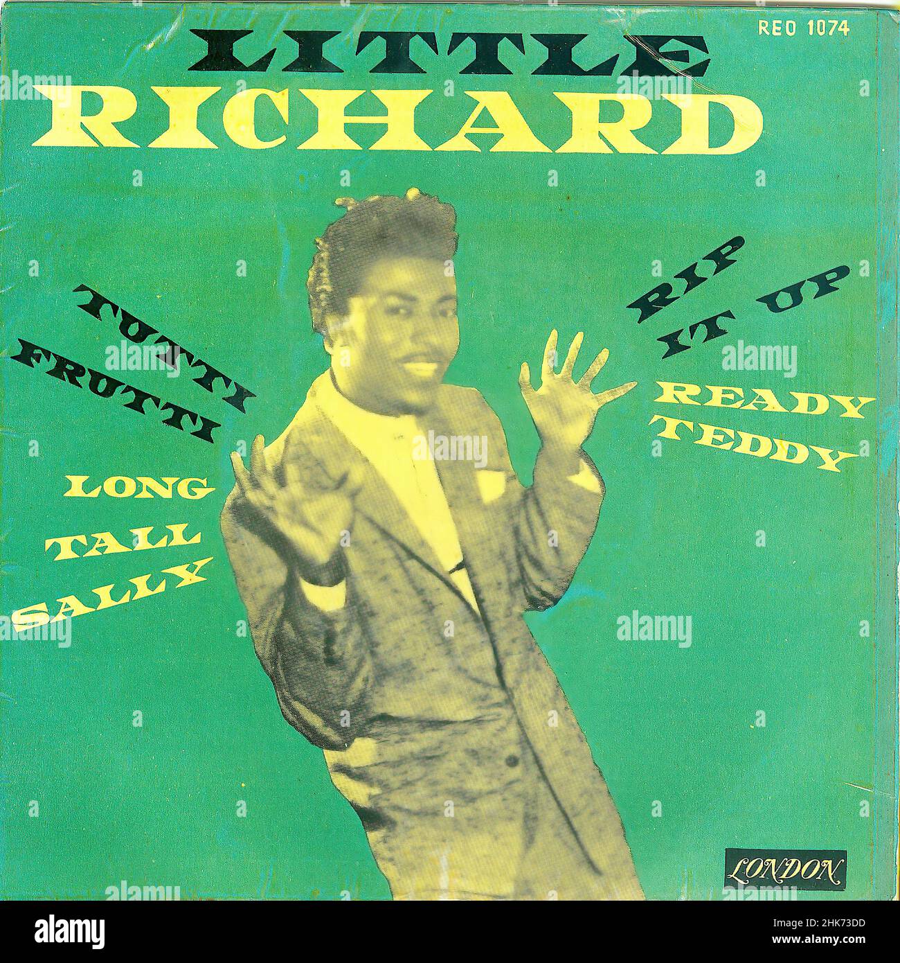 Vintage vinyl record cover - Little Richard - And His Band - EP ...