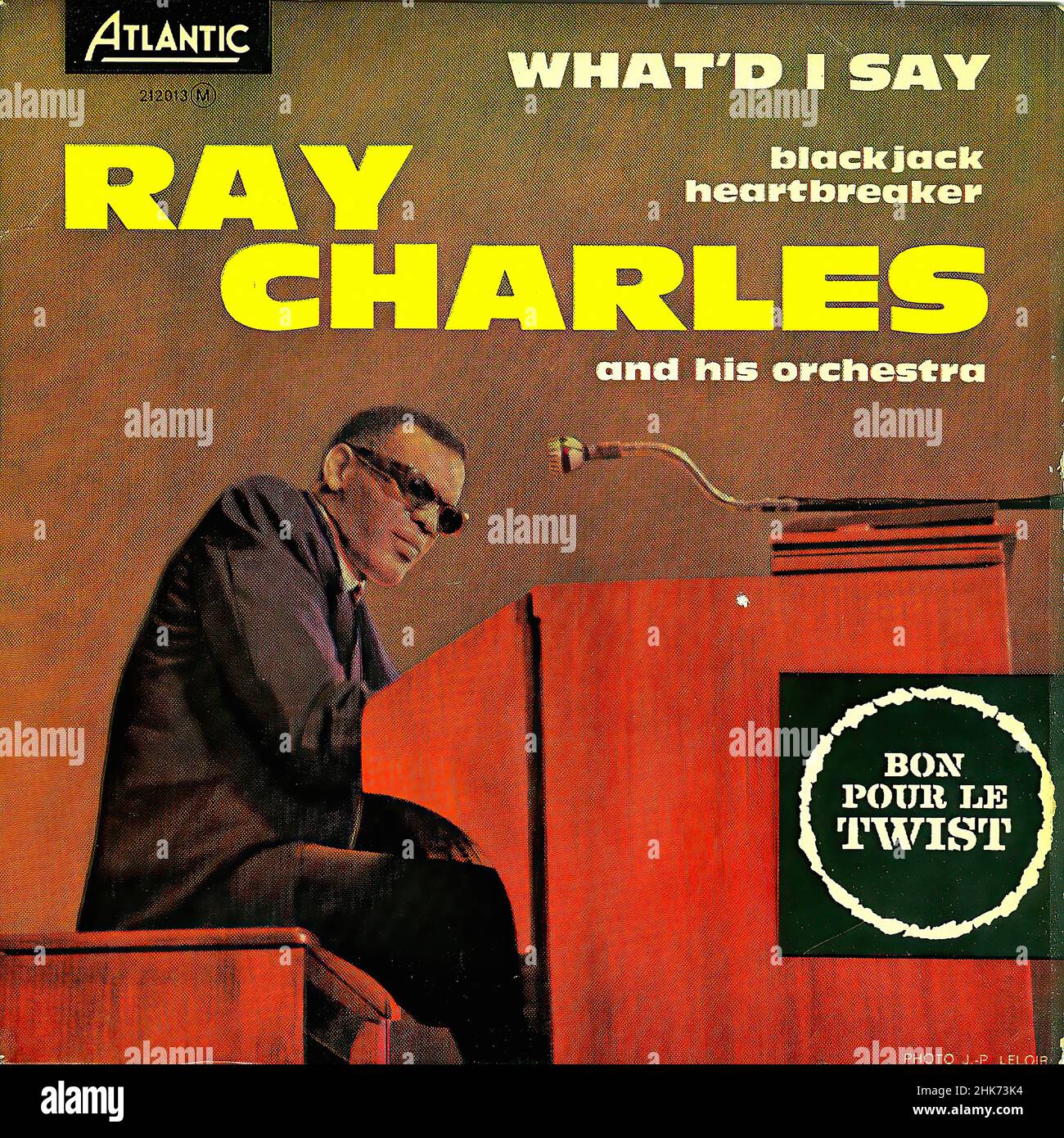 Vintage vinyl record cover - Charles, Ray - What'd I Say - EP - France ...