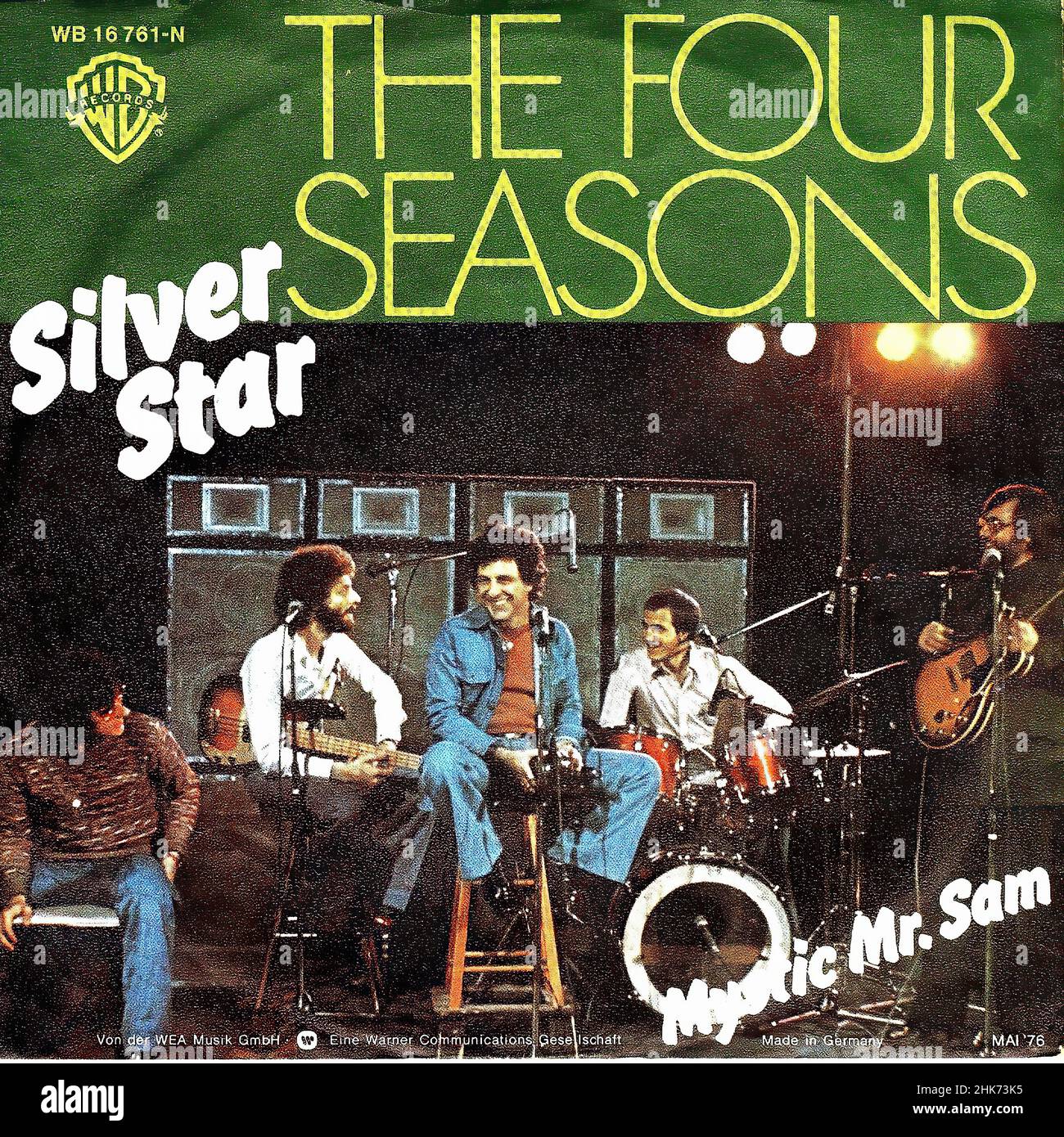 Vintage vinyl record cover - Four Seasons, The - Silver Star - D - 1976 ...