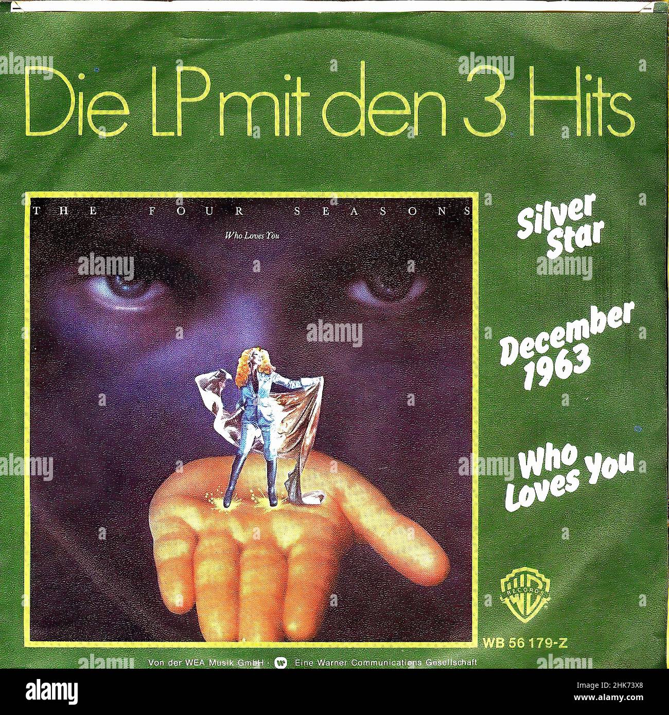 Vintage vinyl record cover - Four Seasons, The - Silver Star - D - 1976 ...
