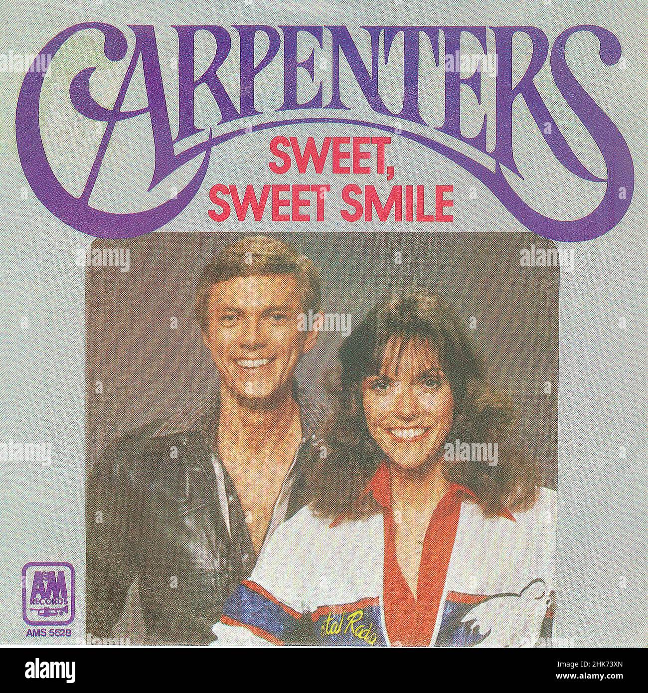 Vintage vinyl record cover - Carpenters - Sweet Sweet Smile - D - 1978 ...