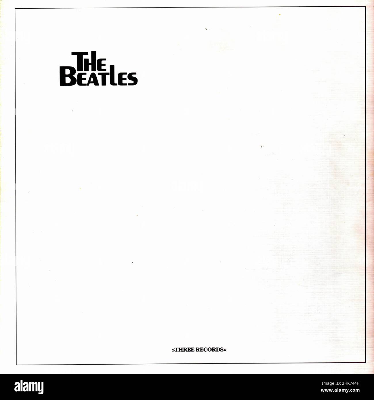 Vintage vinyl record cover - Beatles, The - Three Records - LP Box ...