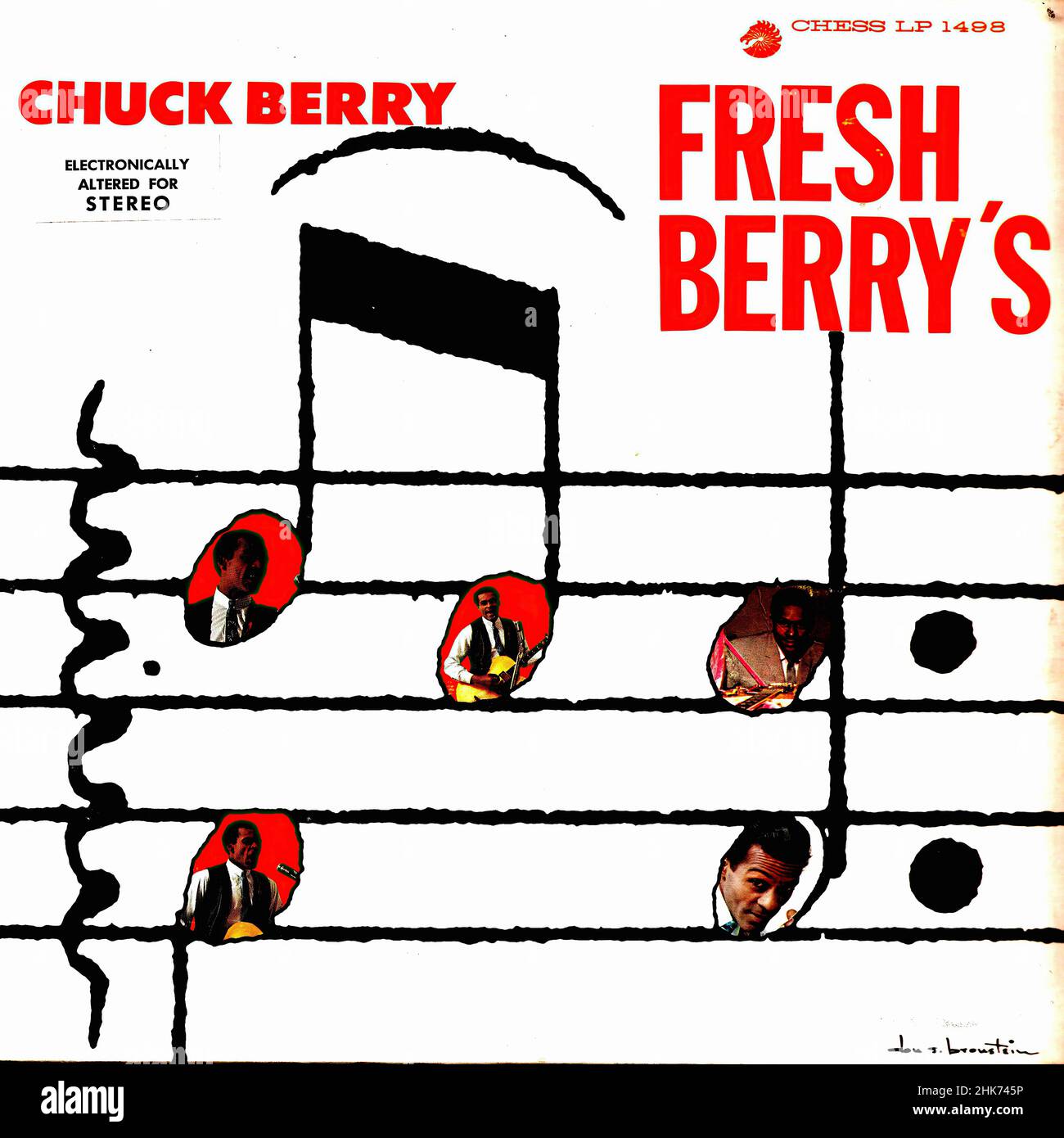 Vintage vinyl record cover - Berry, Chuck - Fresh Berry's - US - 1965 ...