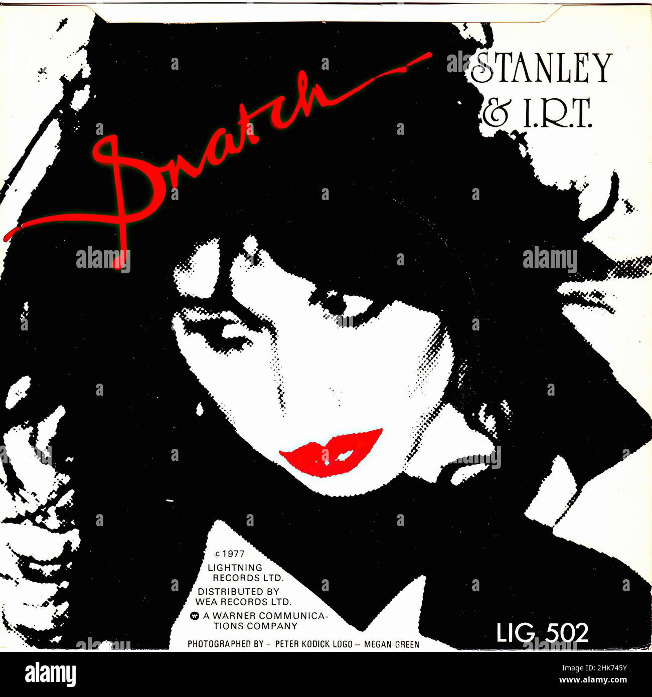 Vintage vinyl record cover - Snatch - Stanley - UK - 1977 b 01 Stock ...