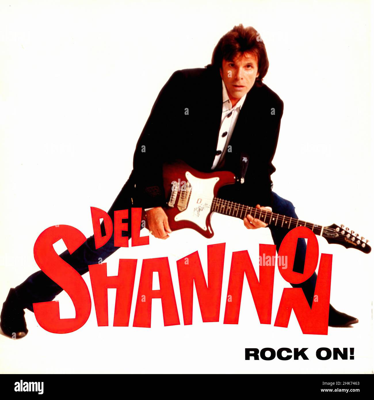 Vintage vinyl record cover - Shannon, Del - Rock On - D - 1981 Stock ...