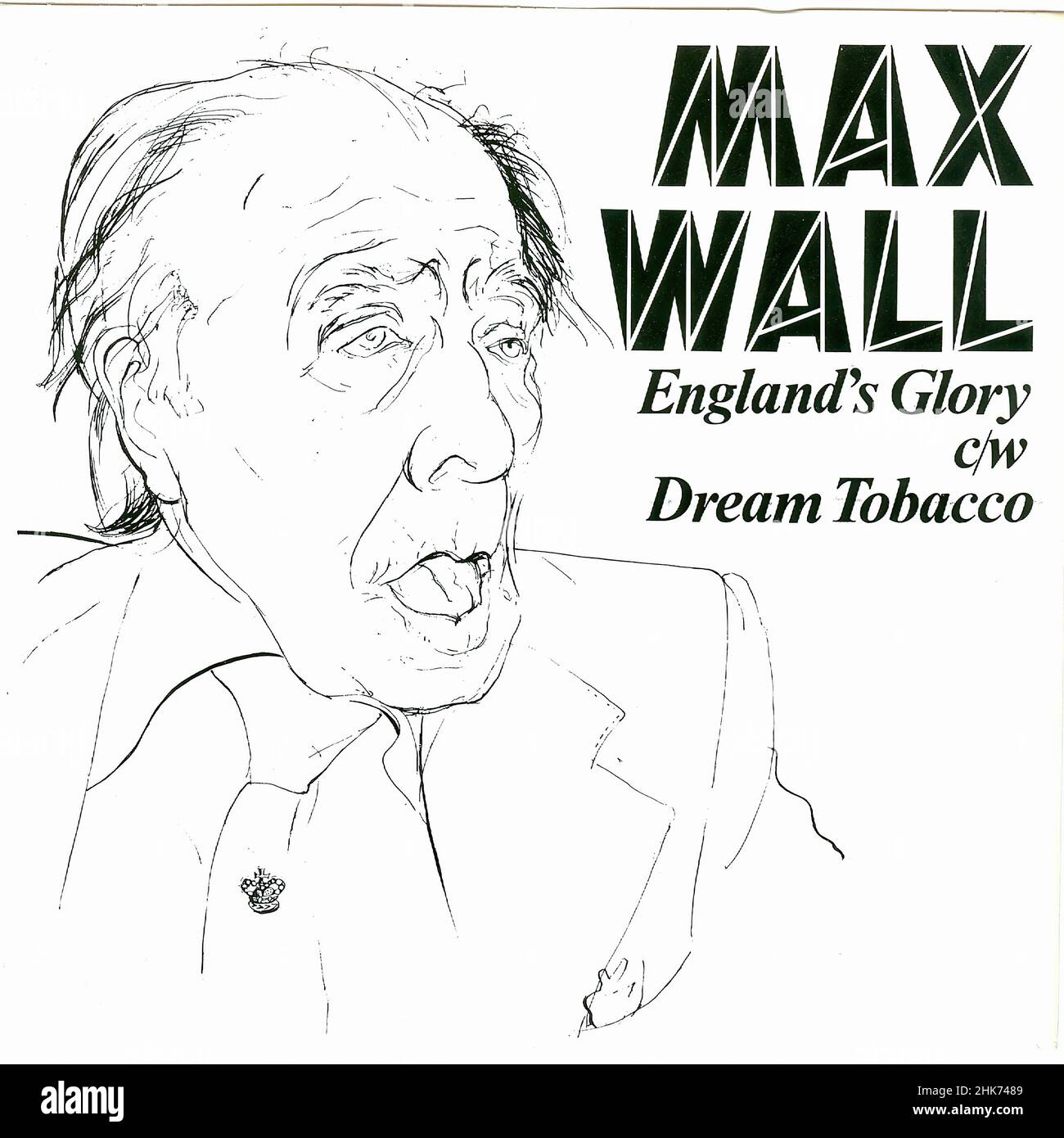 Vintage vinyl record cover - Wall, Max - England's Glory - UK - 1977 ...