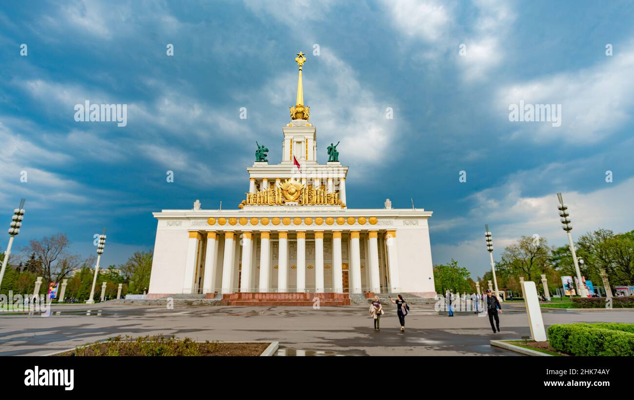 Russia moscow vdnkh may hi-res stock photography and images - Alamy