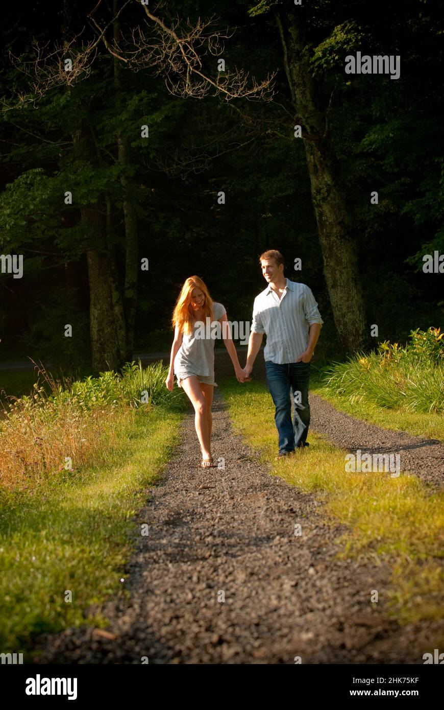 Walking down long driveway hi-res stock photography and images - Alamy