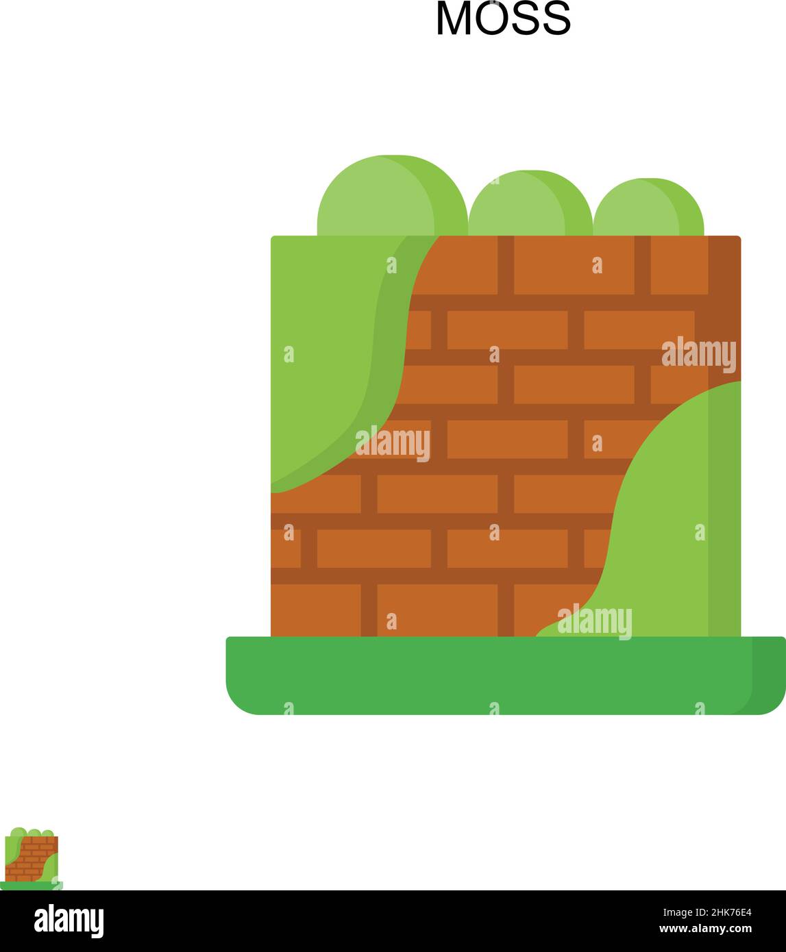 Closeup field stone wall Stock Vector Images - Alamy