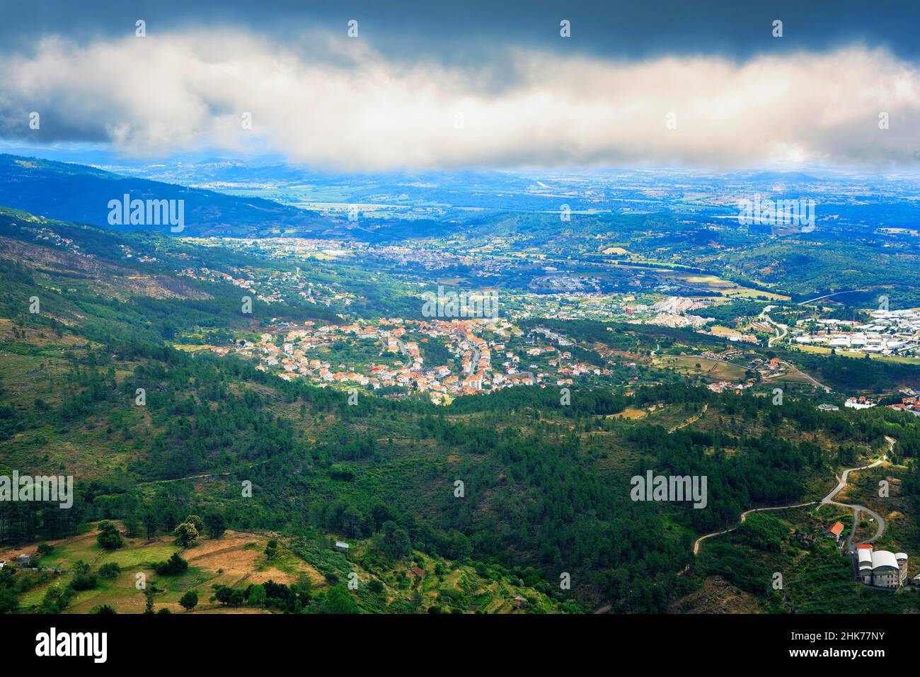 Landscape from the watchtower da Varanda dos Carqueijais, Serra da ...