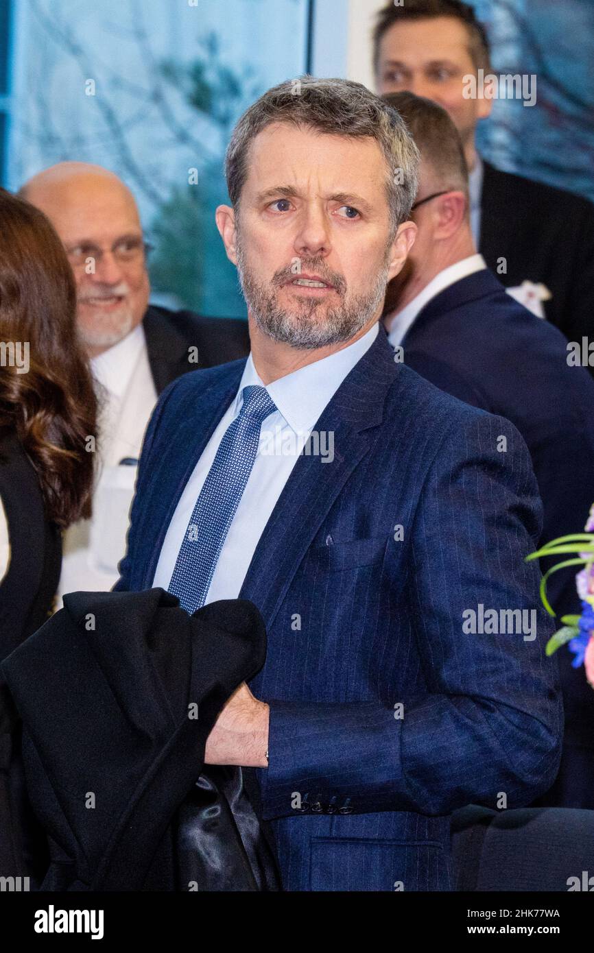 Crown Prince Frederik at the opening of Crown Princess Mary Center at ...