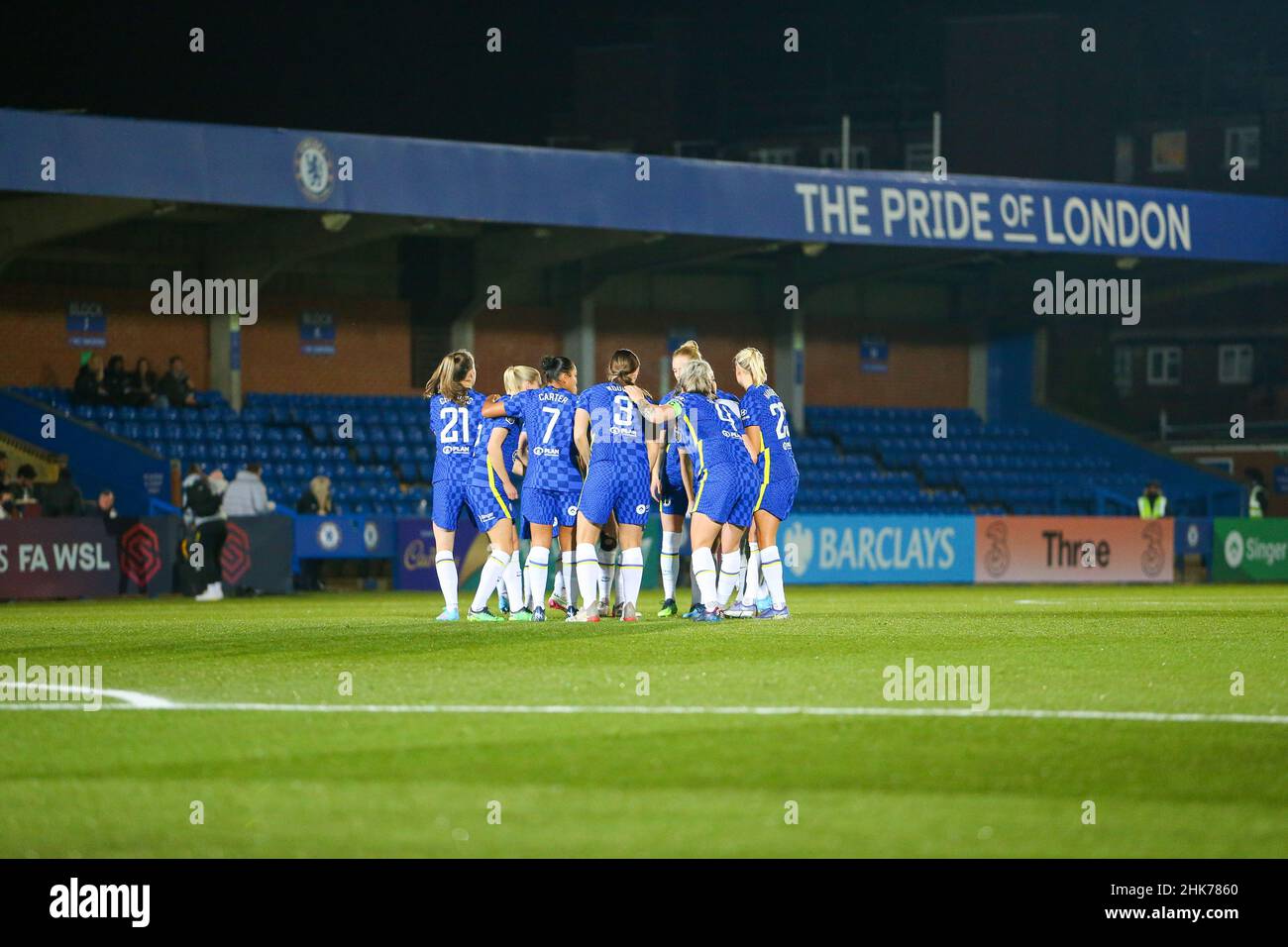 2nd February 2022; Kingsmeadow stadium, Norbiton, Kingston upon Thames ...