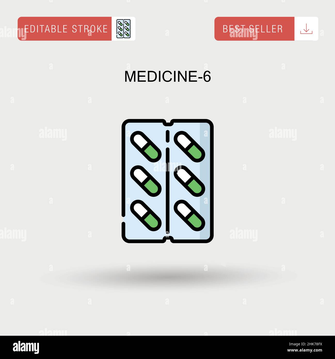 Medicine sign healthy product Stock Vector Images - Alamy