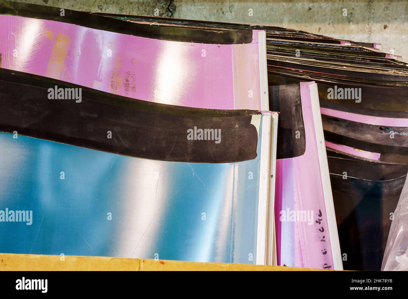 Offset rubber cloth. Worked out in the printing shop. Offset Rubber ...