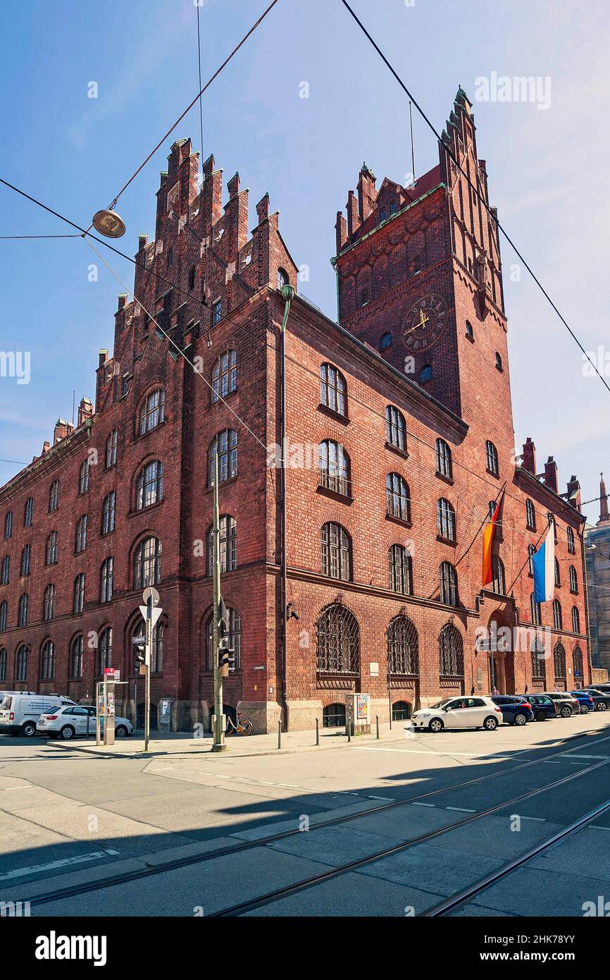 New courthouse by Friedrich von Thiersch 1905, Higher Regional Court ...