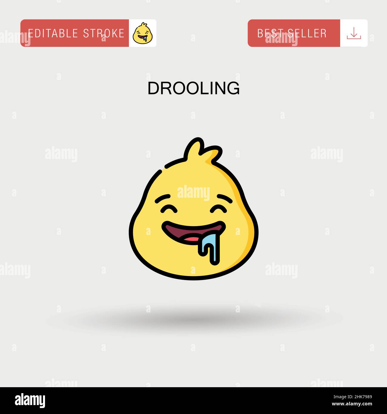 You drool Stock Vector Images - Alamy