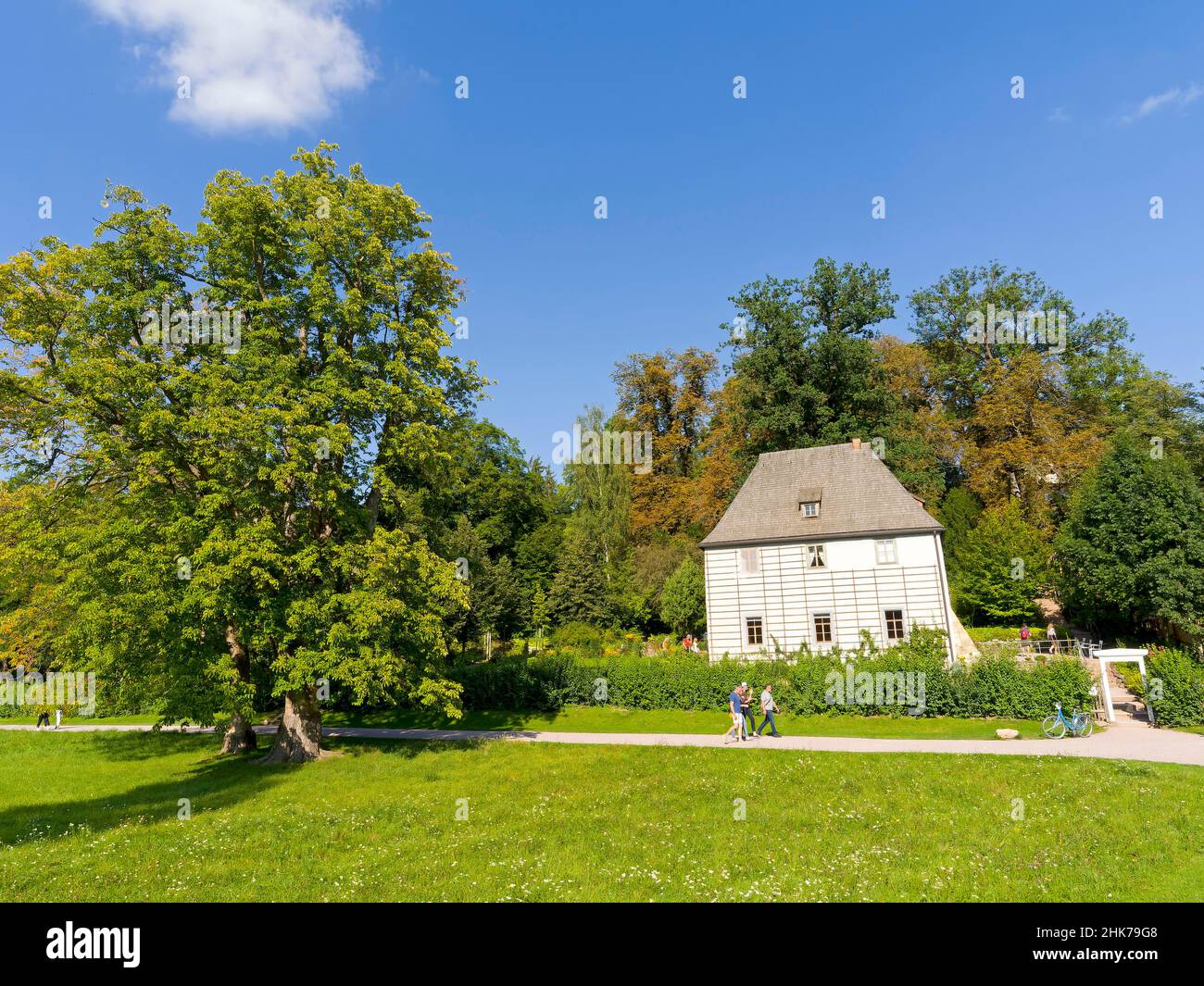 Goethe's garden house, Park an der Ilm, Weimar, Thuringia, Germany ...