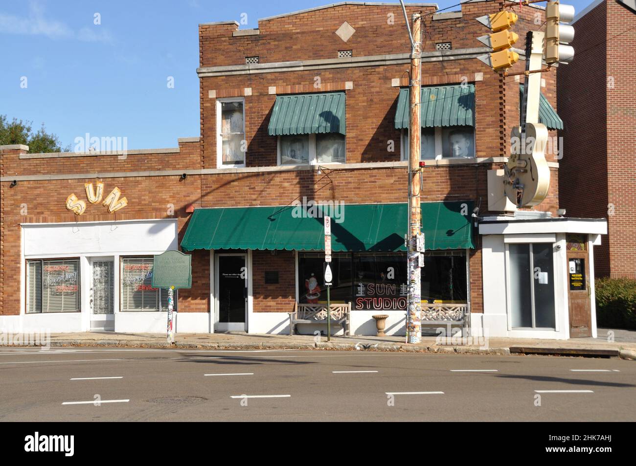 Sun Recording Studio, Memphis TN Stock Photo - Alamy