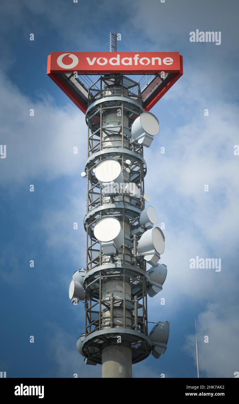 Vodafone tower hi-res stock photography and images - Alamy