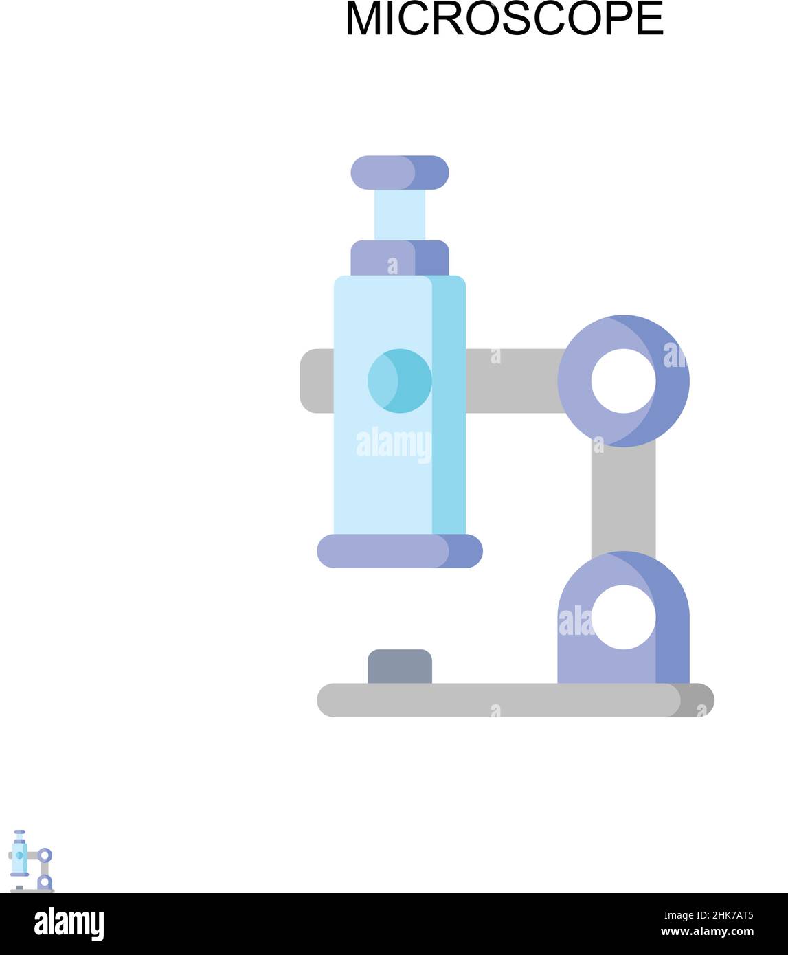 Simple microscope hi-res stock photography and images - Alamy