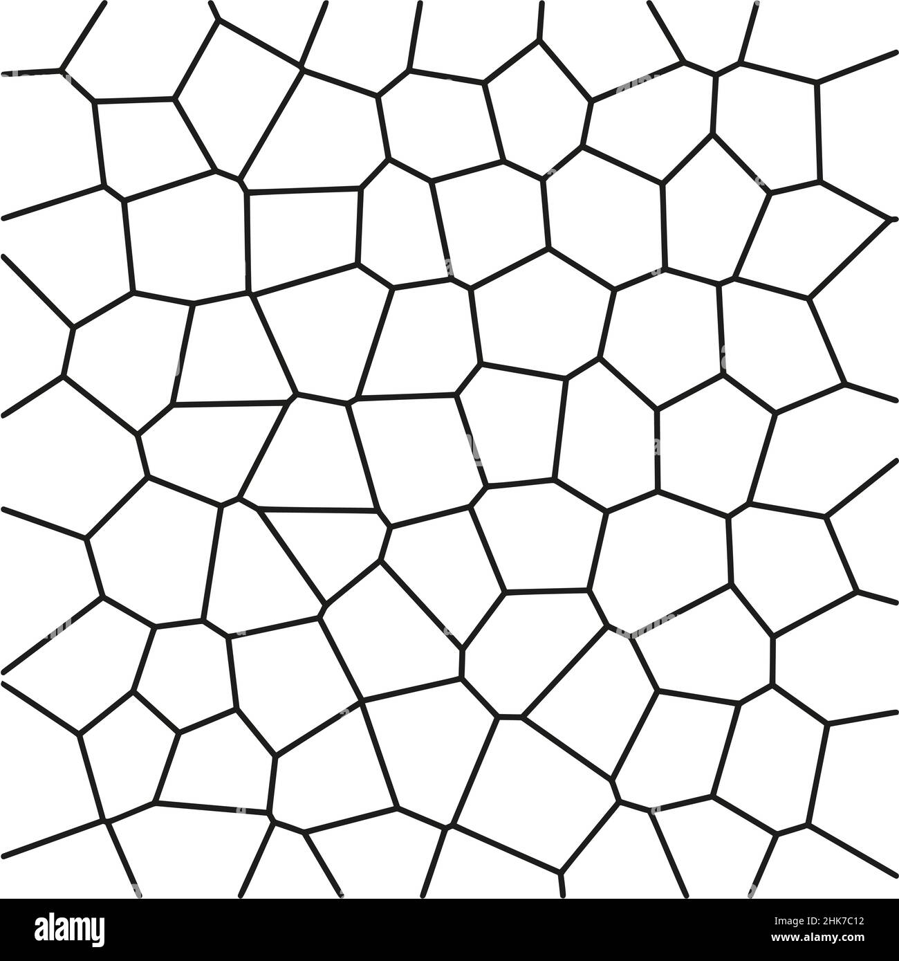 Abstract organic mesh pattern. template, grid print Stock Vector Image ...