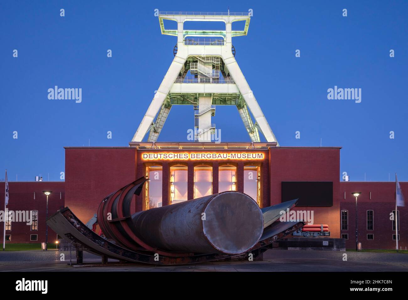 BOCHUM, GERMANY - MARCH 5, 2021: German Mining Museum, industrial ...