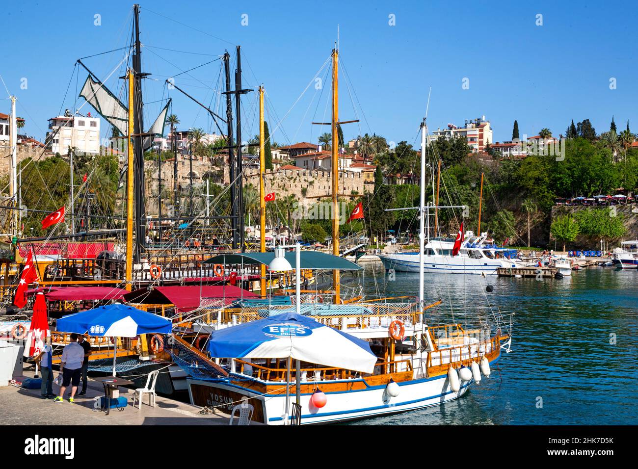 Port, Antalya, Pearl of the Turkish Riviera, Antalya, Turkey Stock ...