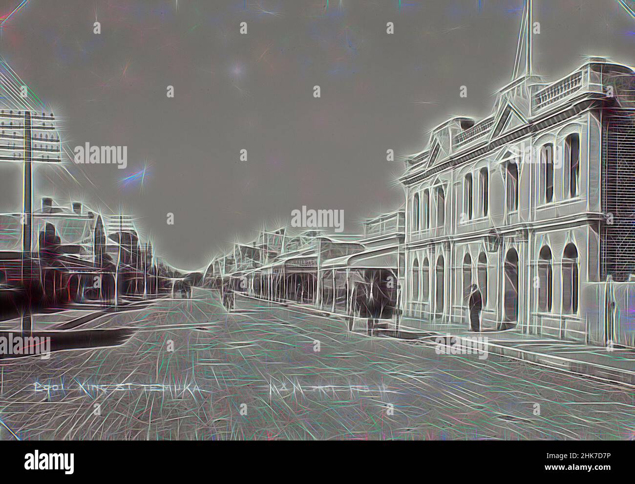 Inspired by King Street, Temuka, Muir & Moodie studio, 1912, Temuka ...