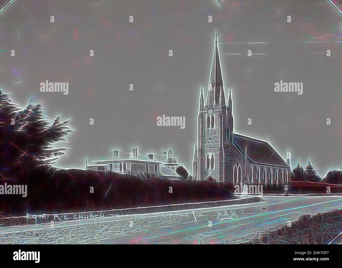Inspired by Roman Catholic Church, Temuka, Muir & Moodie studio, 1900s ...