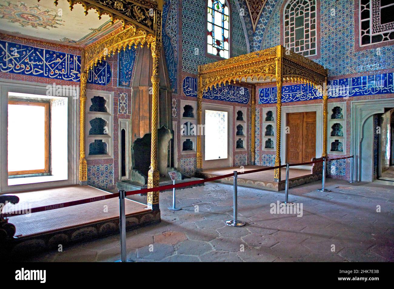 Topkapi Palace, Harem, Istanbul, Turkey Stock Photo - Alamy