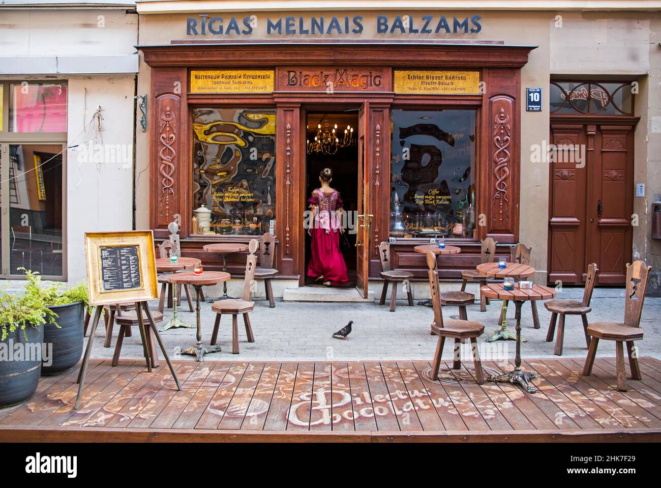 Riga cafe hi-res stock photography and images - Alamy