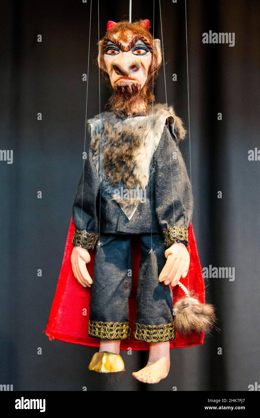 Puppet in the Devil Museum, Kaunas, Lithuania, Kaunas, Lithuania Stock ...
