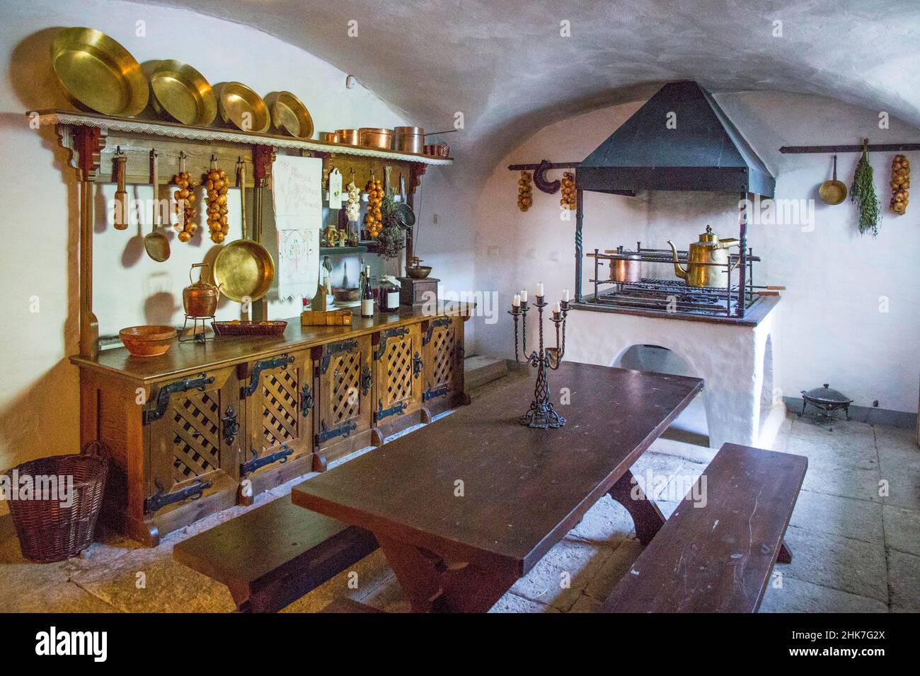 Medieval Manor Kitchen