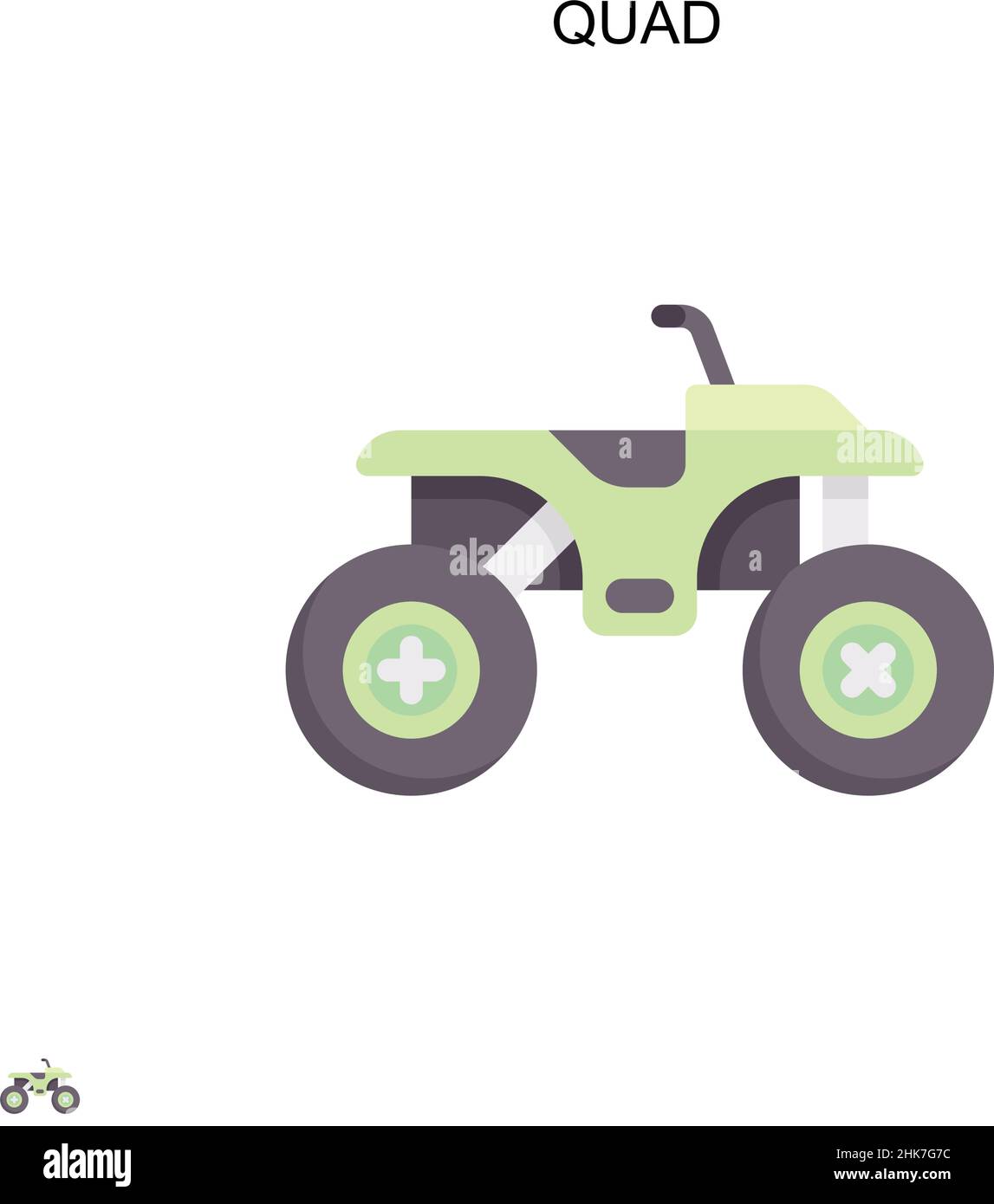 Riding atv with helmet Stock Vector Images - Alamy