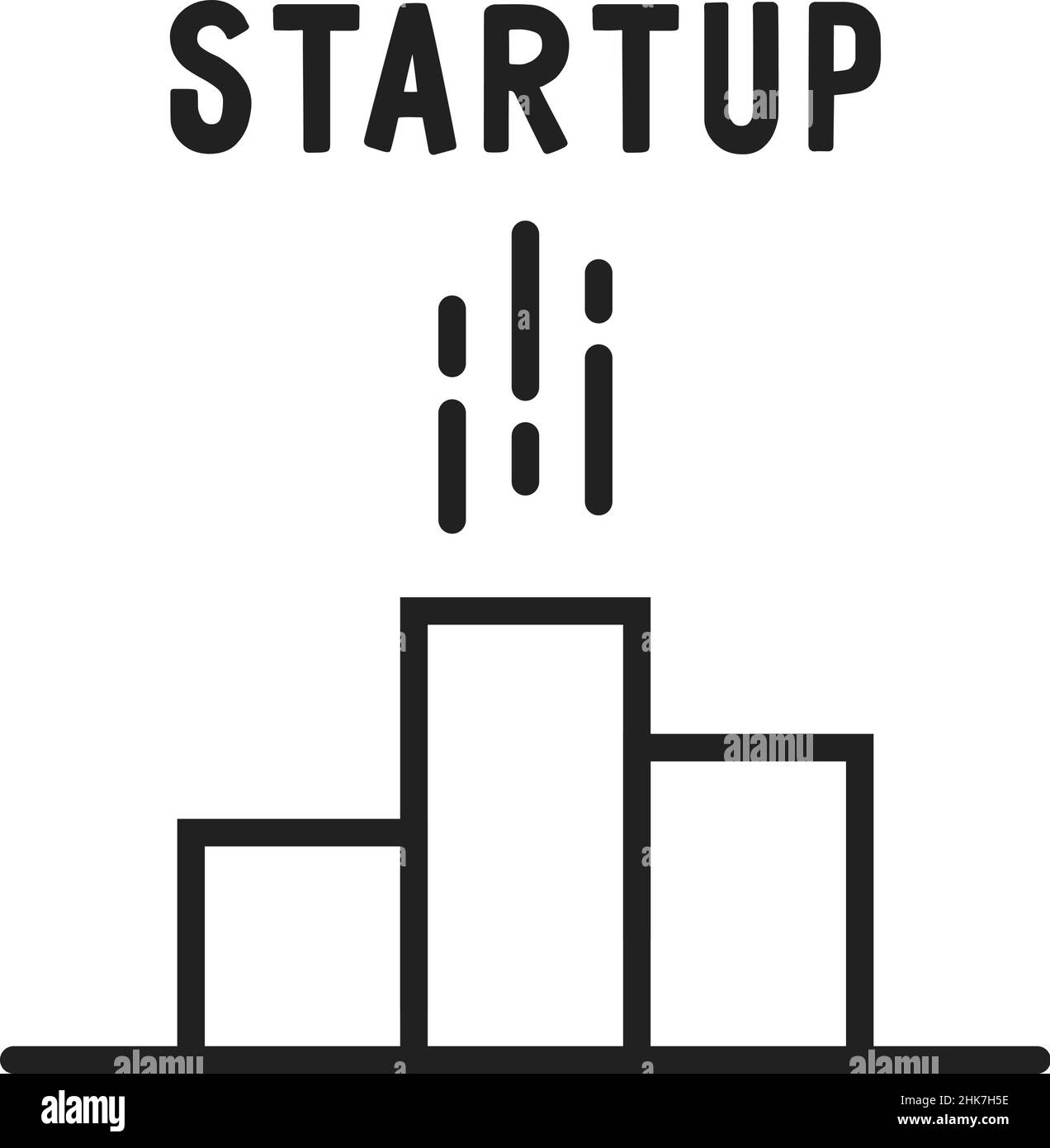 Black podium stage stair Stock Vector Images - Alamy