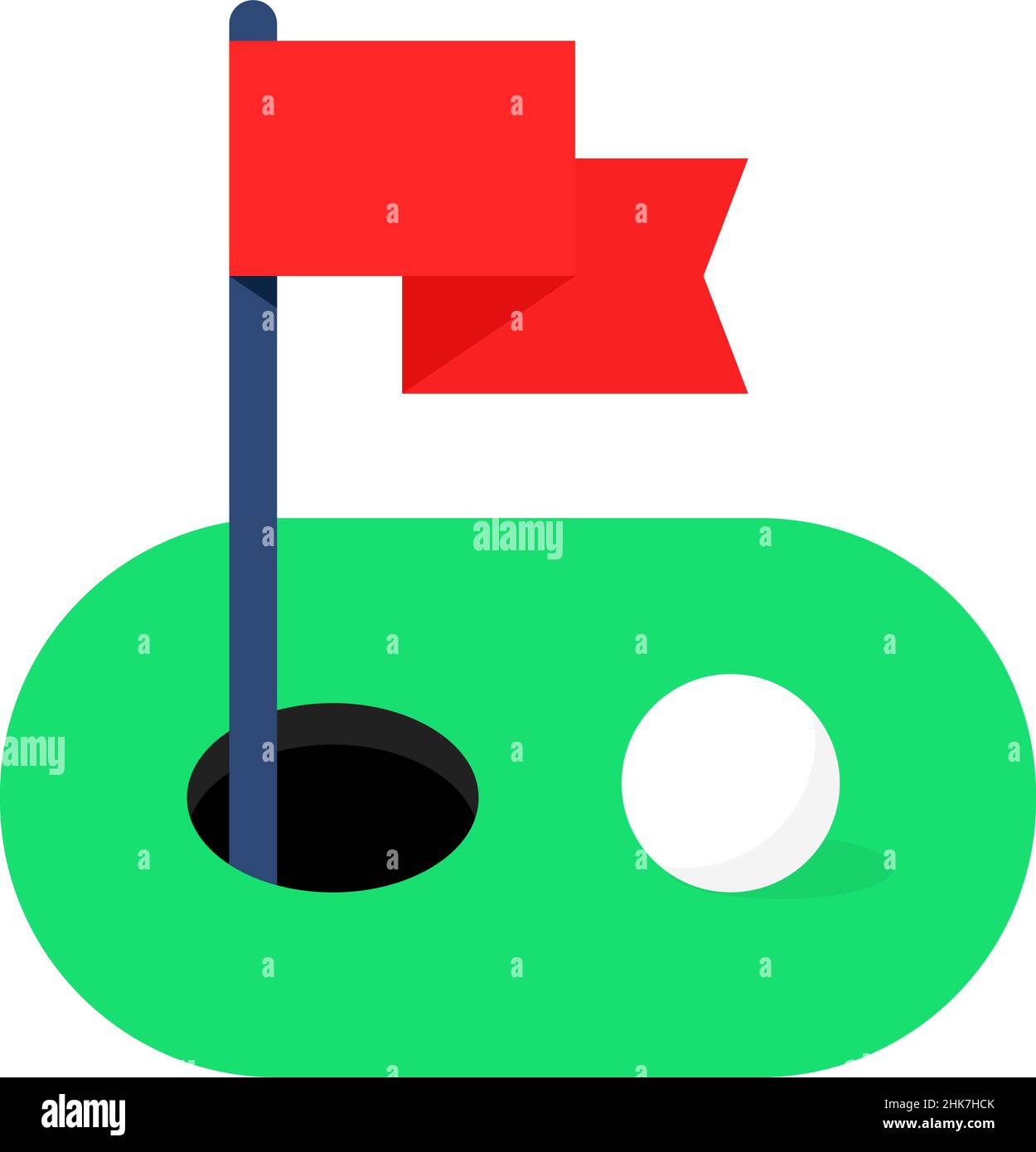 Luxury golf course Stock Vector Images - Alamy