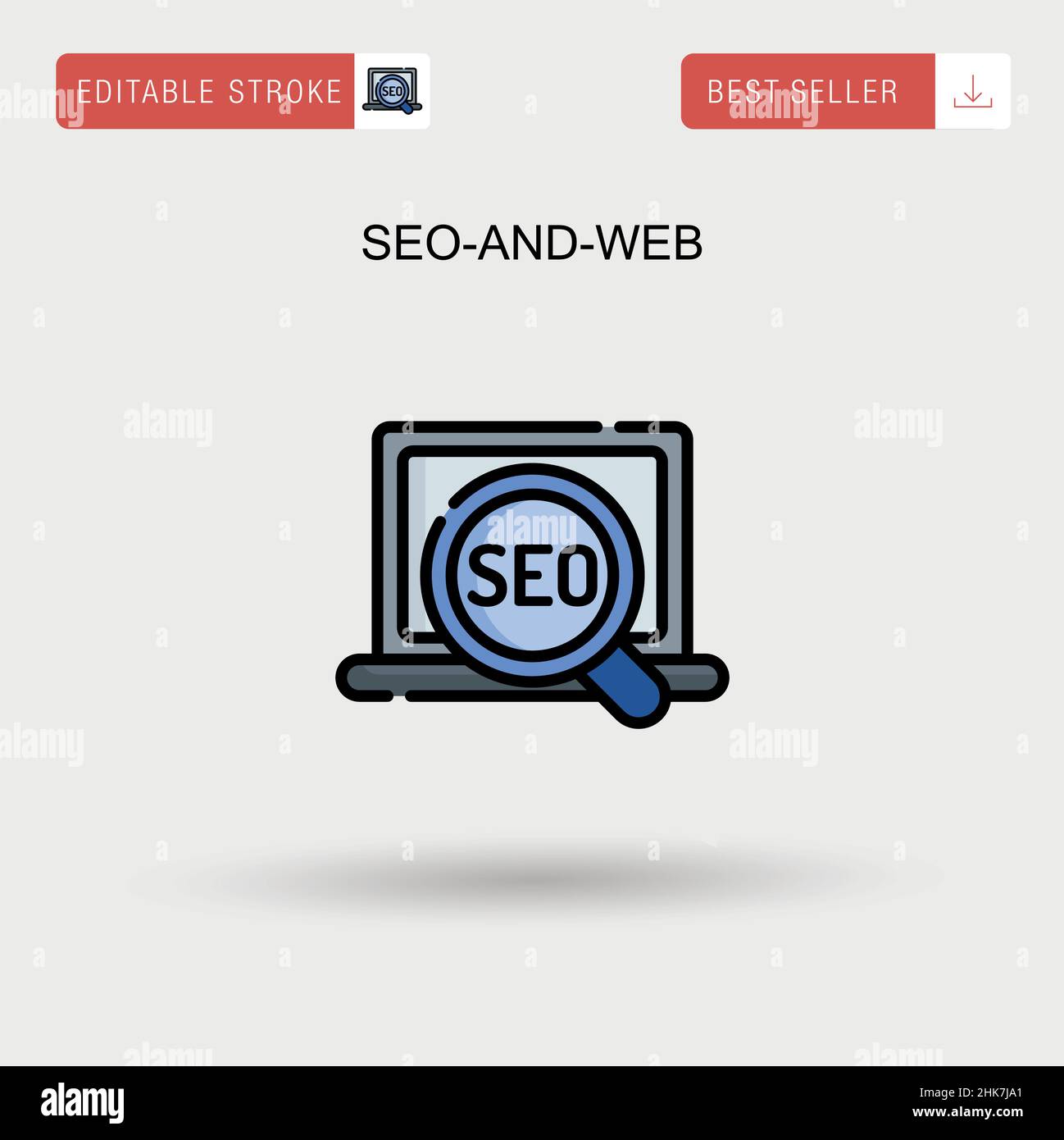 Seo information optimization site Stock Vector Images - Alamy