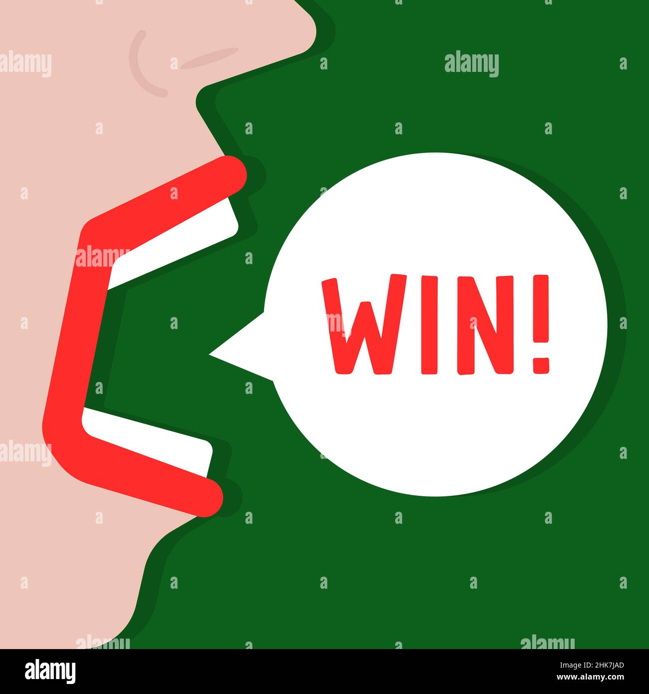 Woman win balloon hi-res stock photography and images - Alamy