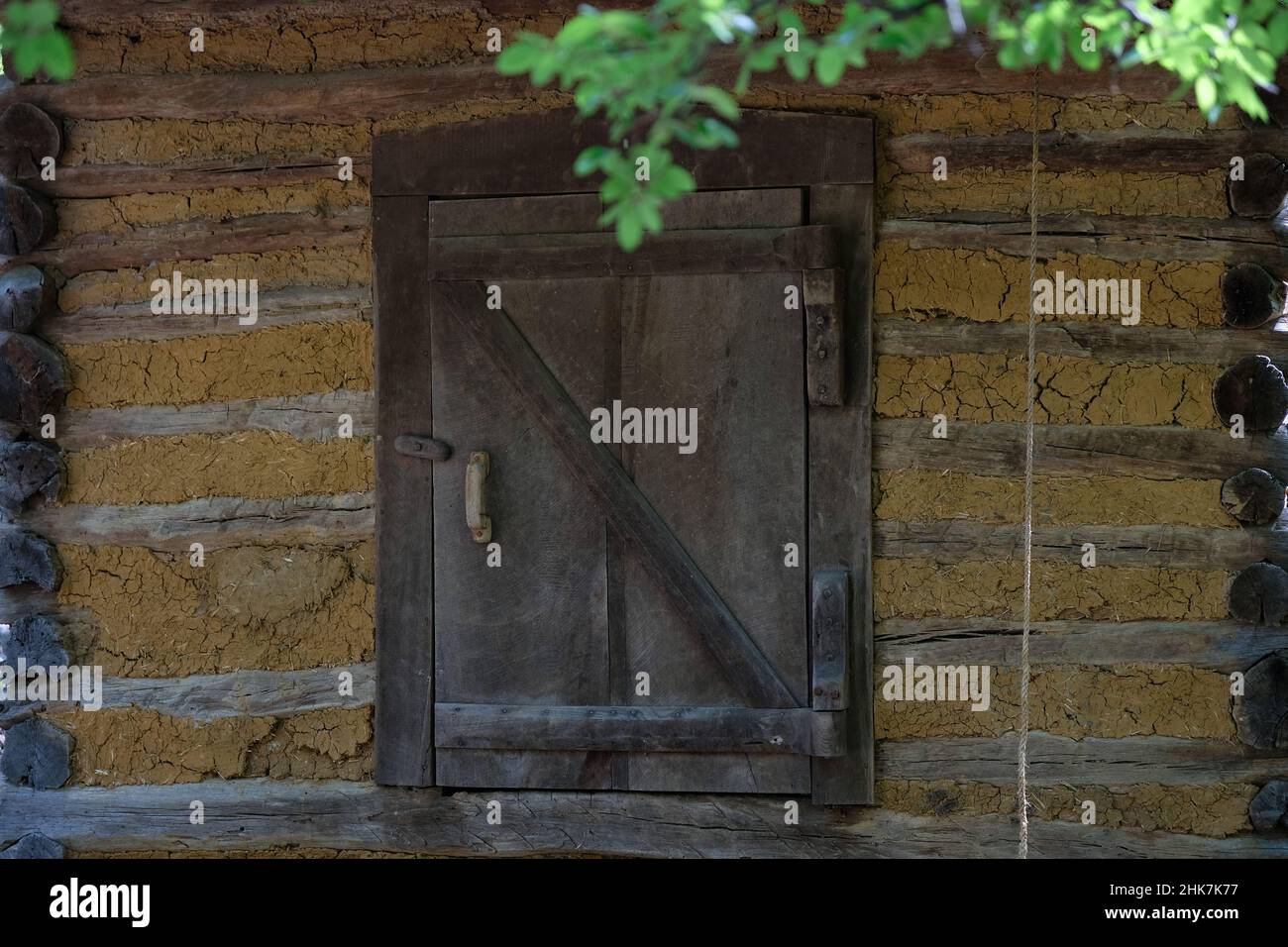 Wood door frame hi-res stock photography and images - Alamy