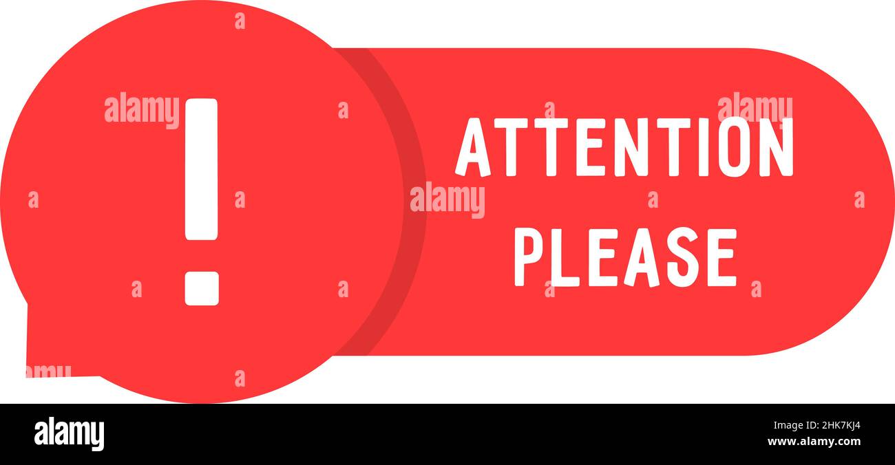 Pay attention isolated cartoon Stock Vector Images - Alamy