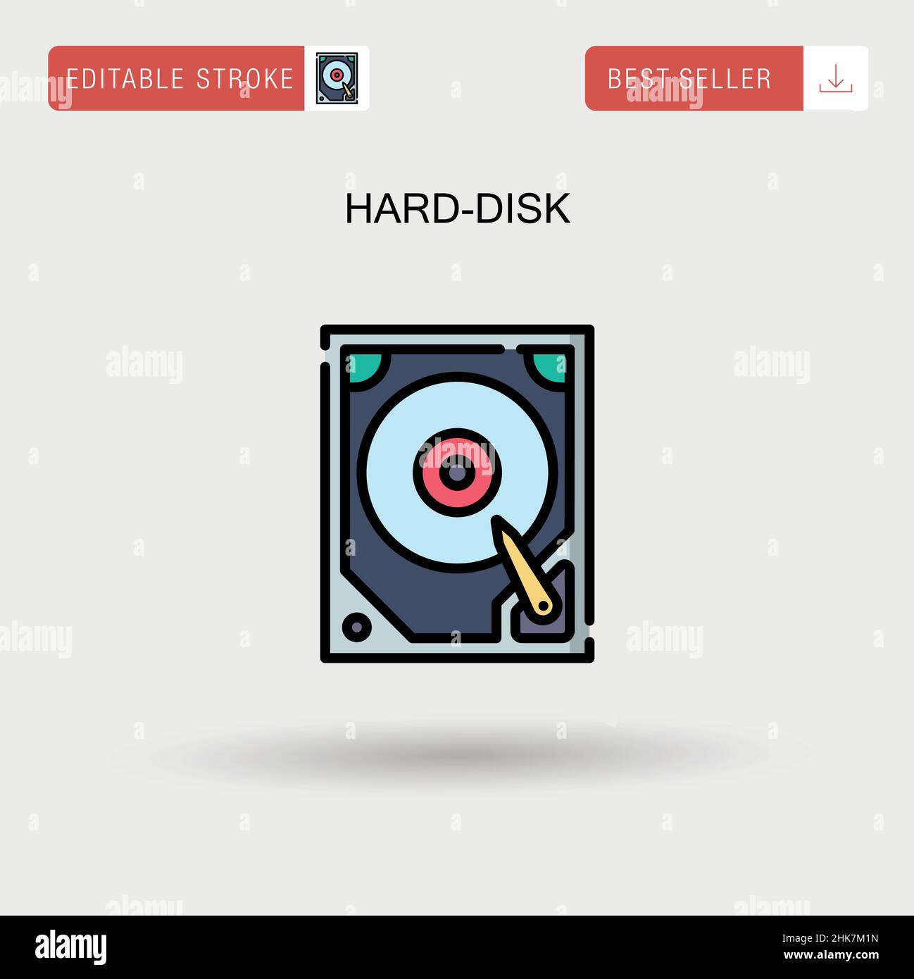 Hard disk drive vector hi-res stock photography and images - Alamy