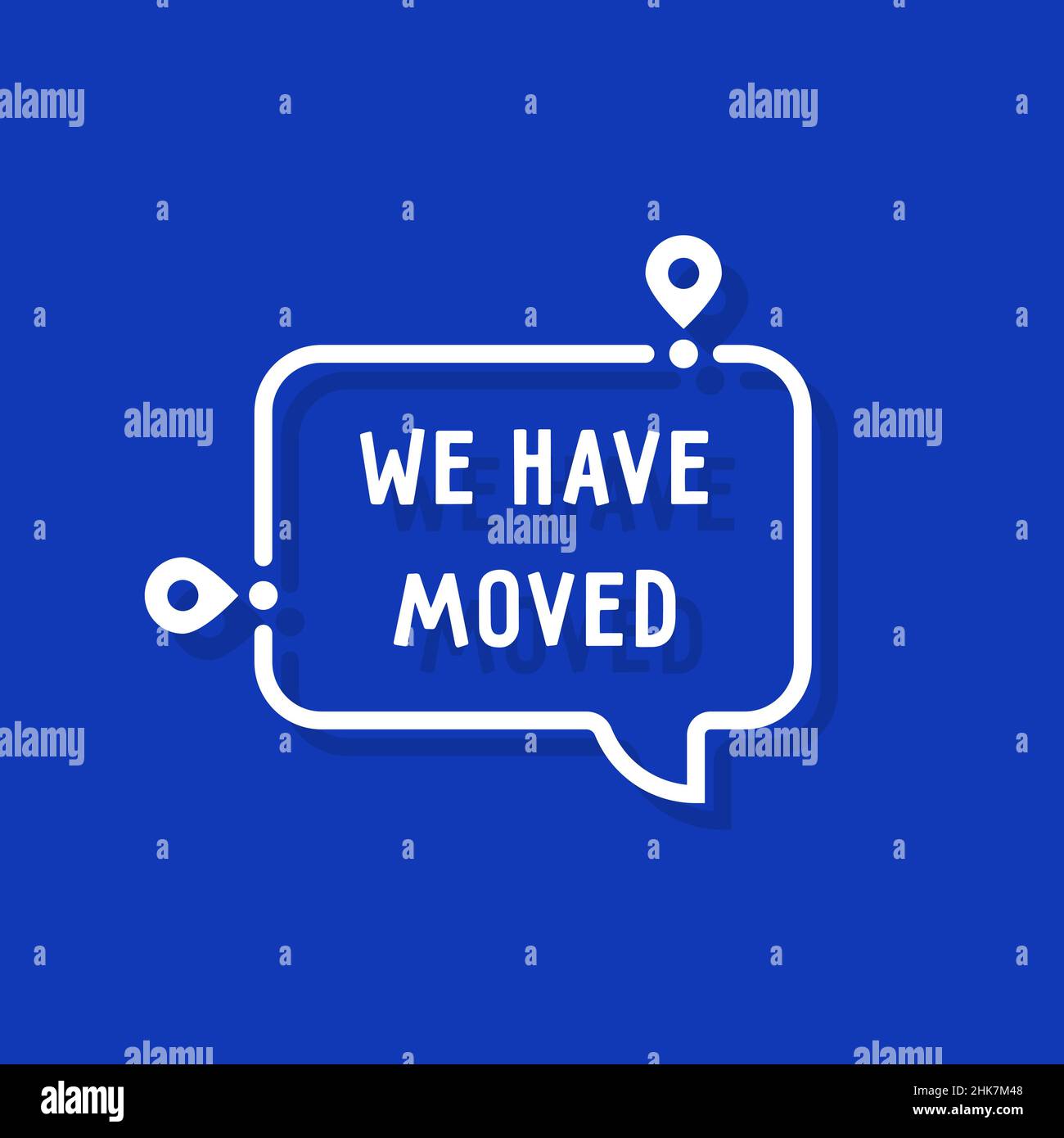 Relocate word Stock Vector Images - Alamy