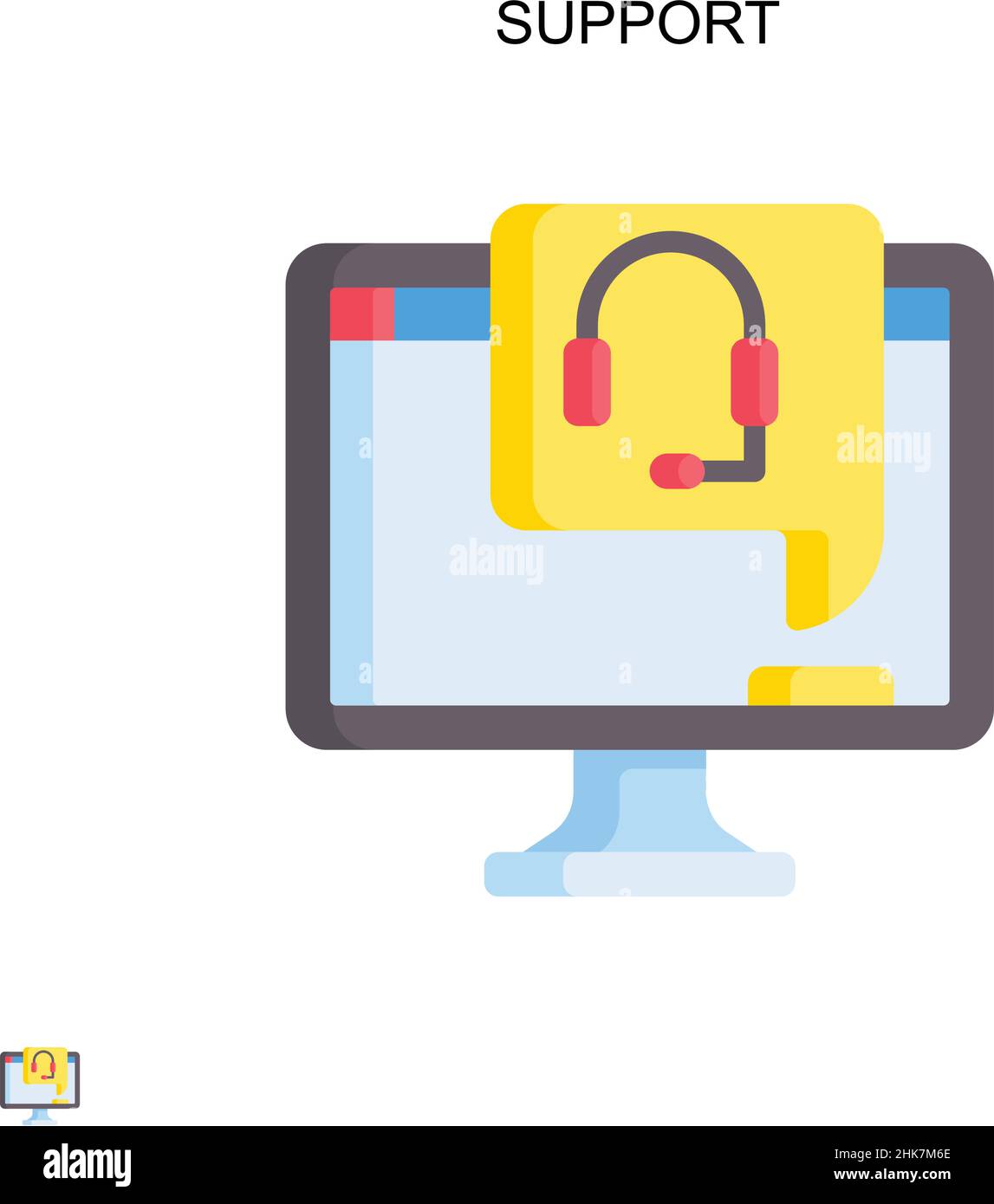Customer support team Stock Vector Images - Alamy