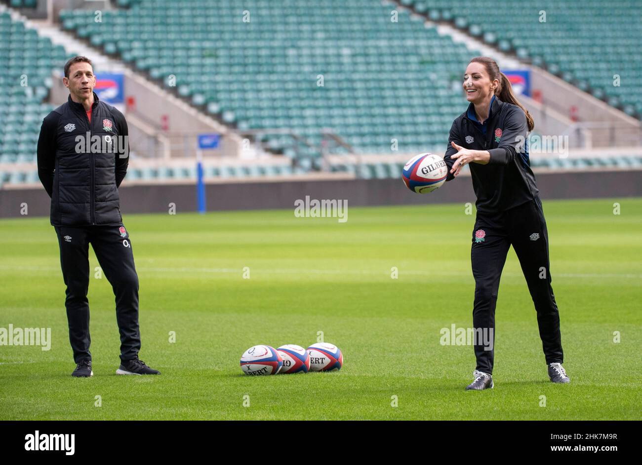 London, England. 2nd February 2022. Catherine, Duchess of Cambridge ...