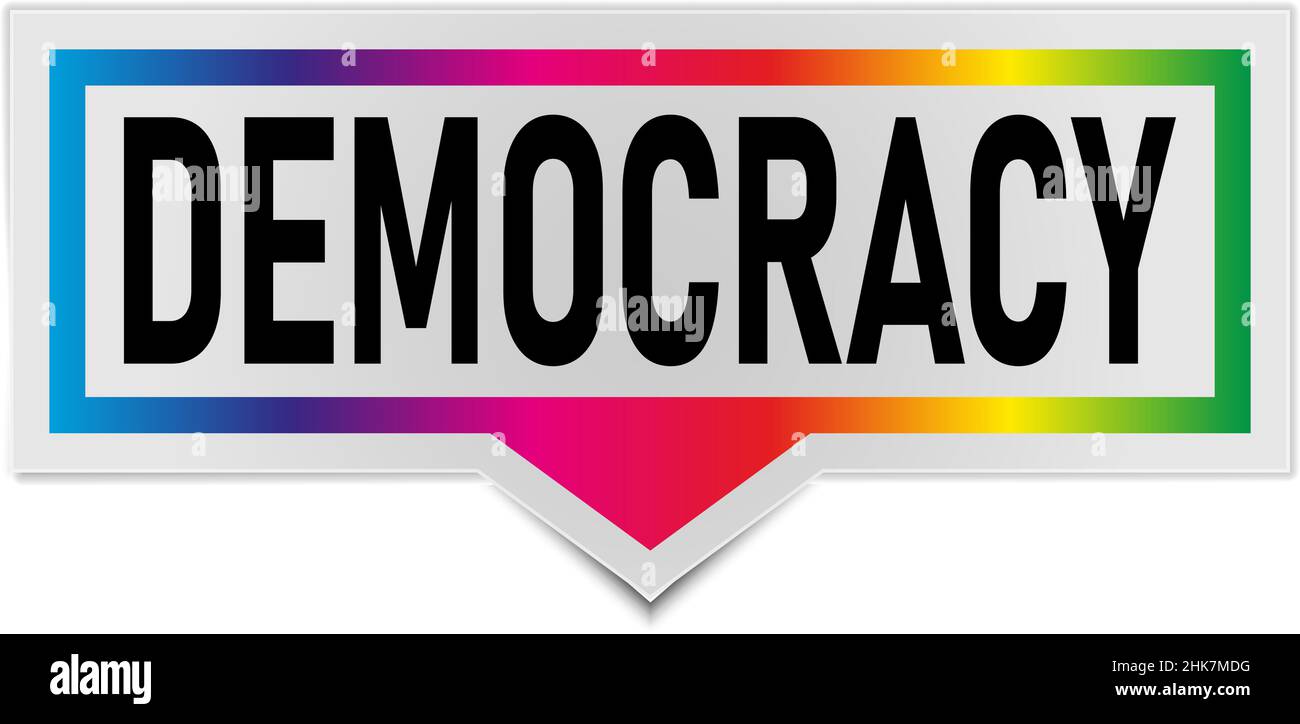 democracy Vote for me speech bubble icon. Clipart image isolated on ...