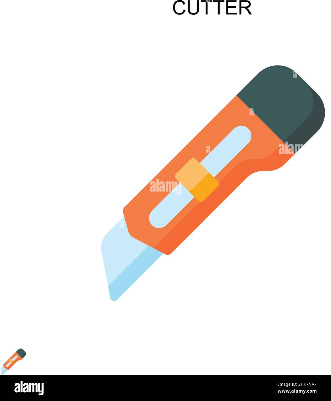 Cutter symbol Stock Vector Images - Alamy