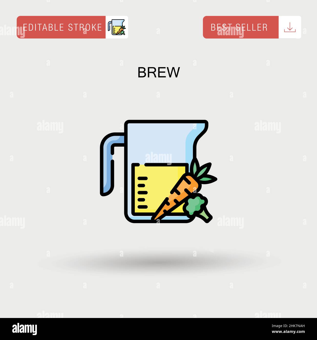 Brew Simple vector icon Stock Vector Image & Art - Alamy