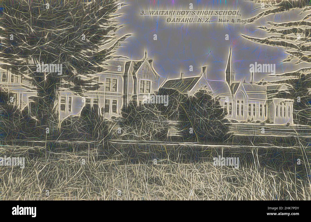 Inspired by Waitaki Boy's High School, Oamaru, New Zealand, Muir ...