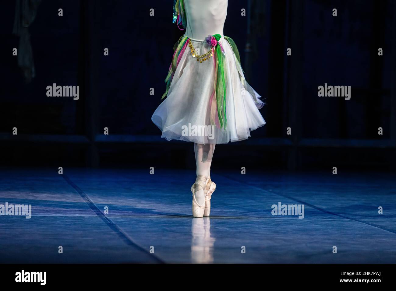La Esmeralda ballet. Closeup of dancing legs. Ballet wallpaper Stock ...
