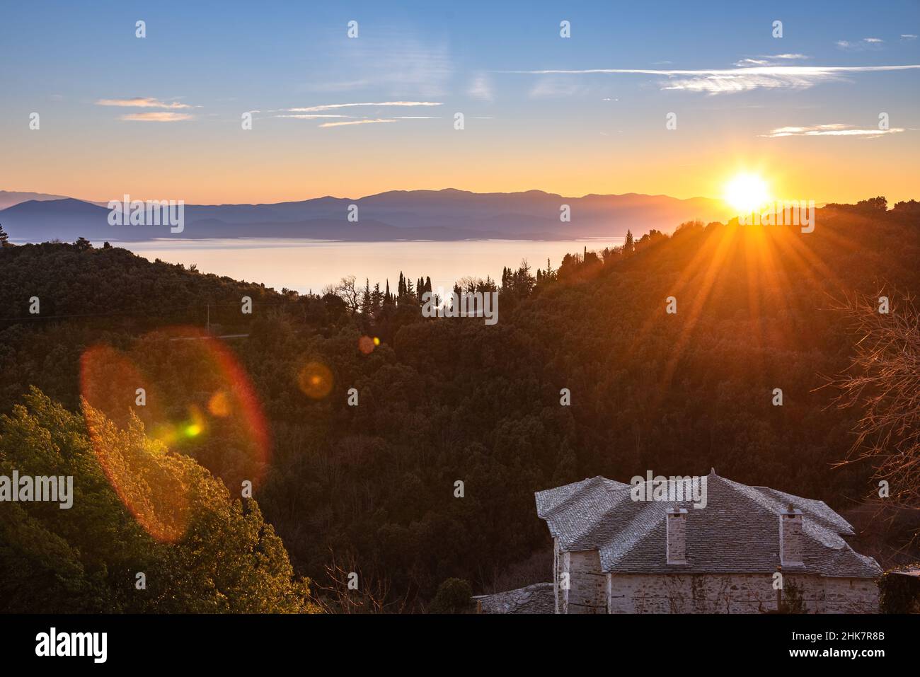 Greece forest hi-res stock photography and images - Alamy